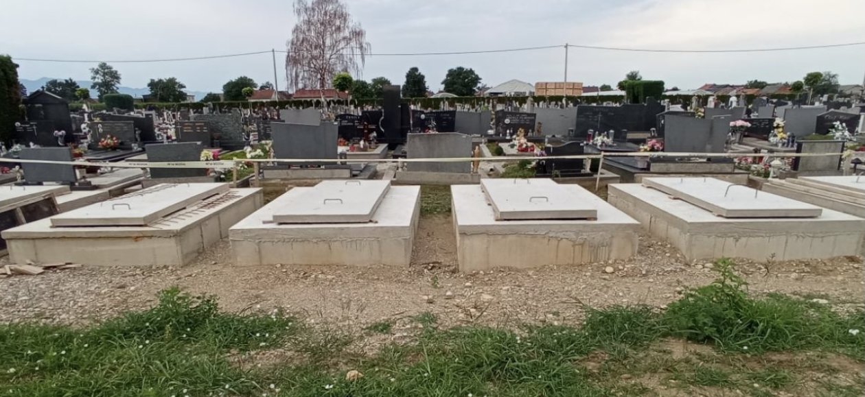 Obavijest mještanima- grobnice na novom dijelu mjesnog groblja u Vidovcu